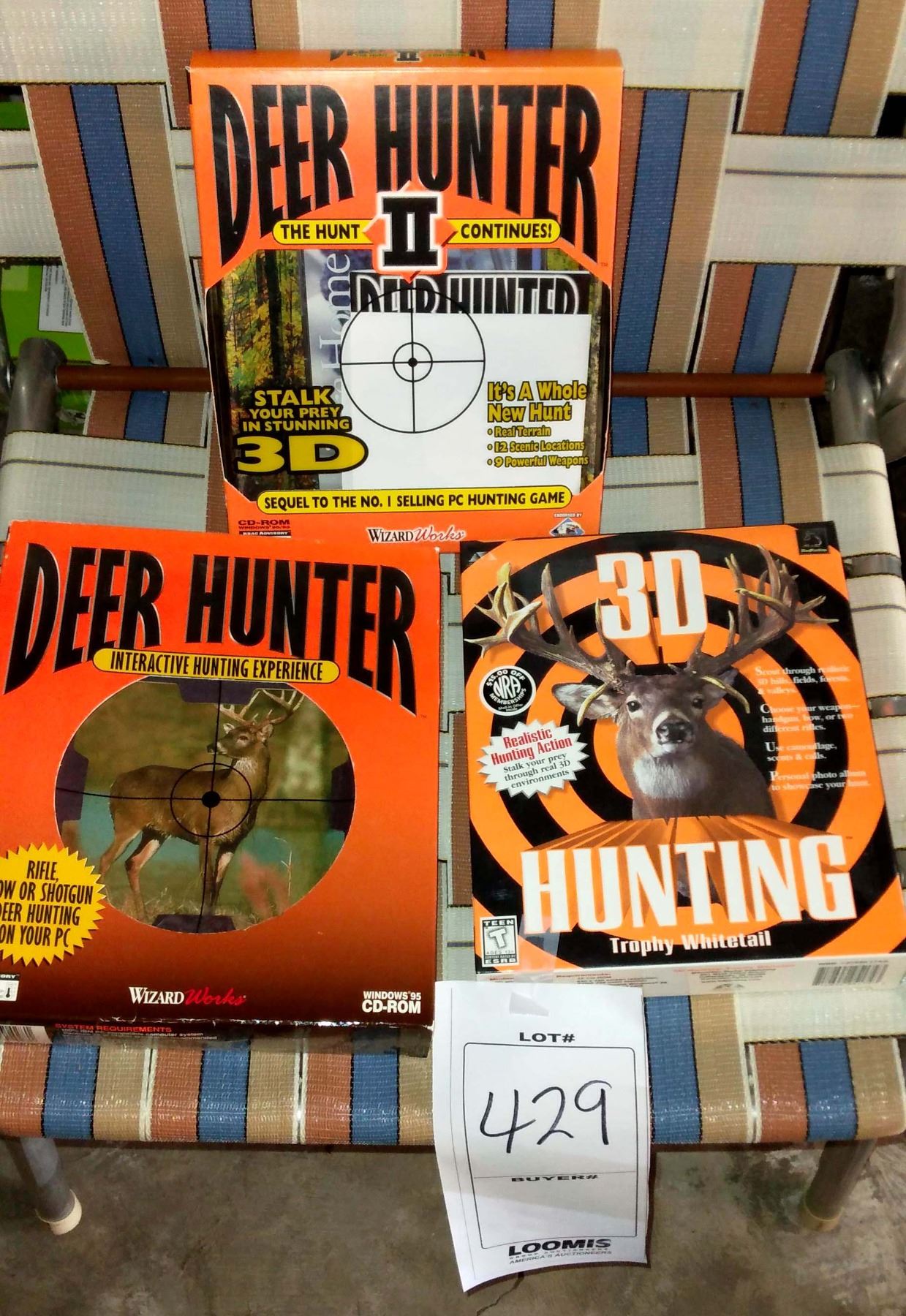DEER HUNTER I AND II, 3-D HUNTING CD-ROM