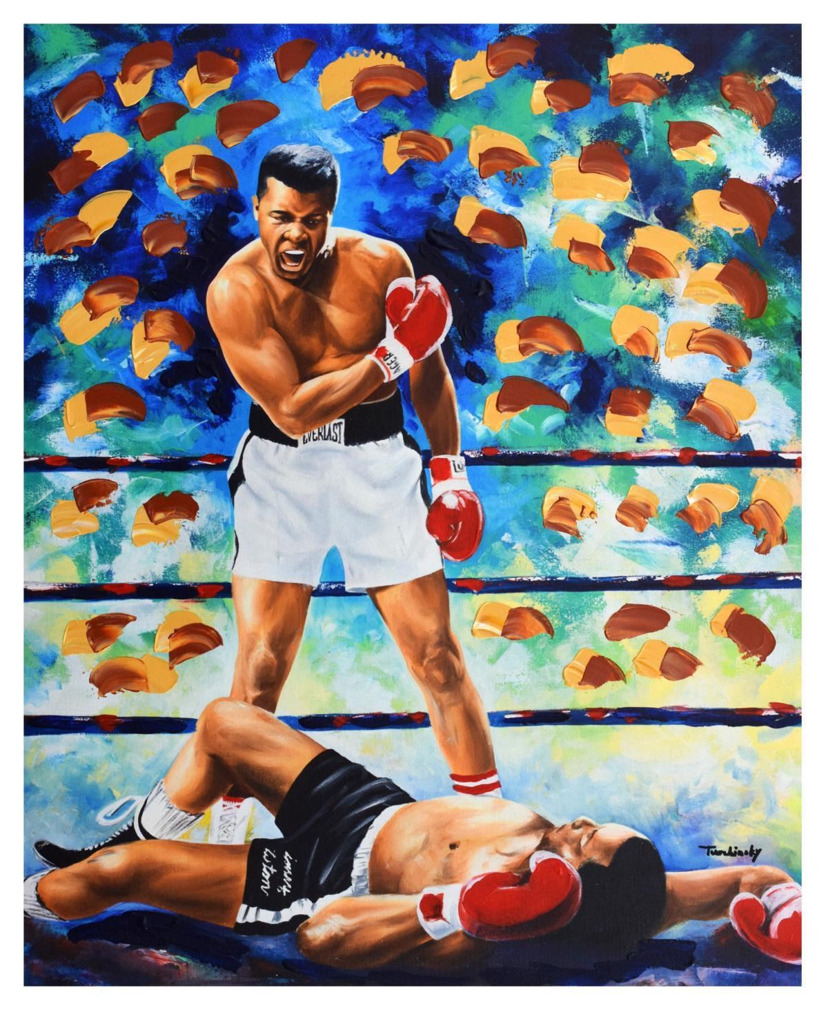 Dimitry Turchinsky- Mixed Media "The Greatest"