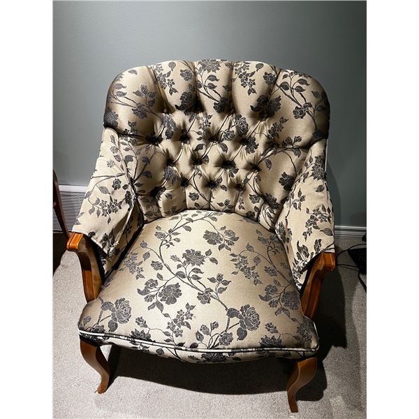 Victorian Button Back Chair