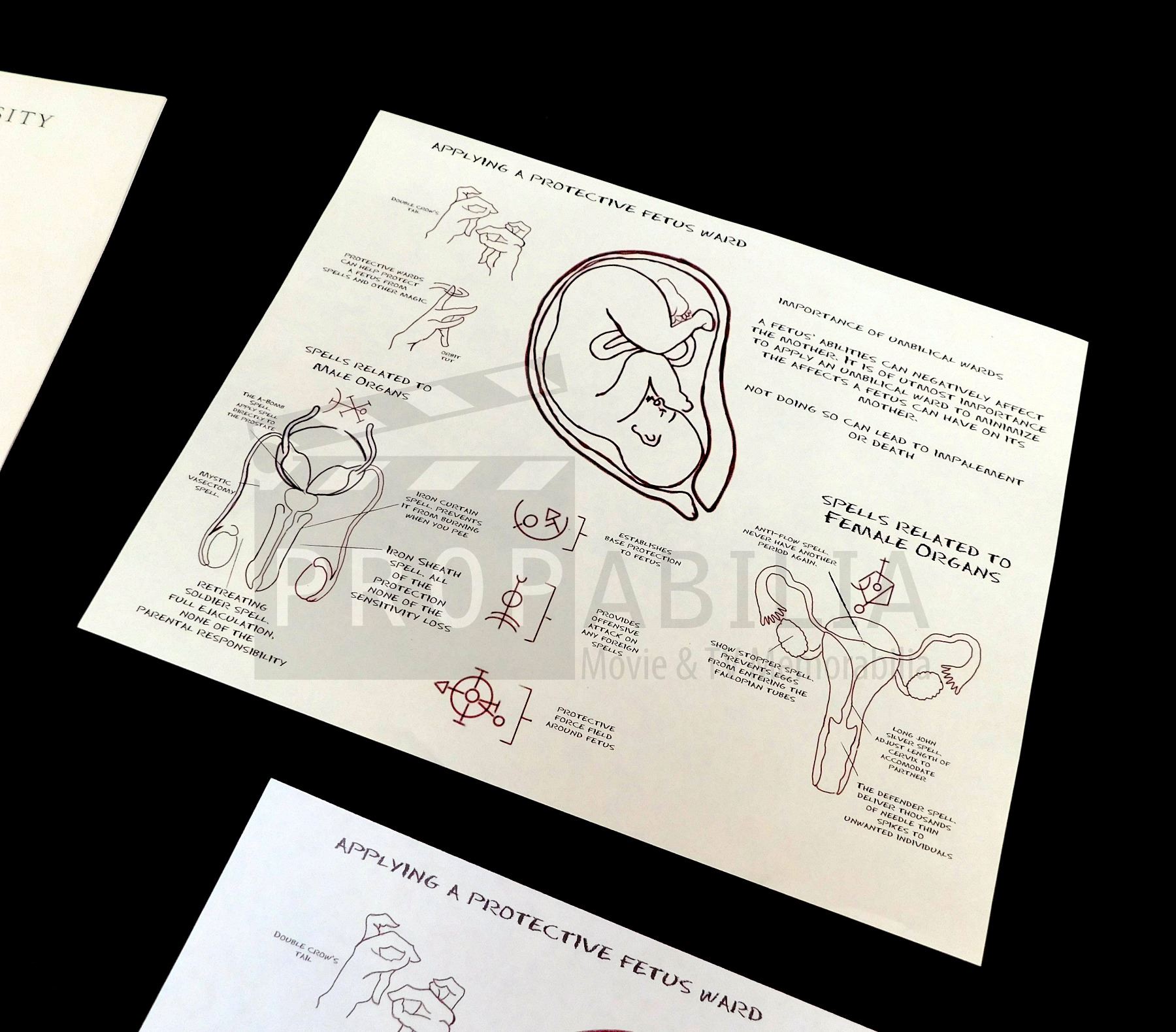 The Magicians (SyFy, 2015-2020) - Dean Fogg's Sex Education Handout (9024)