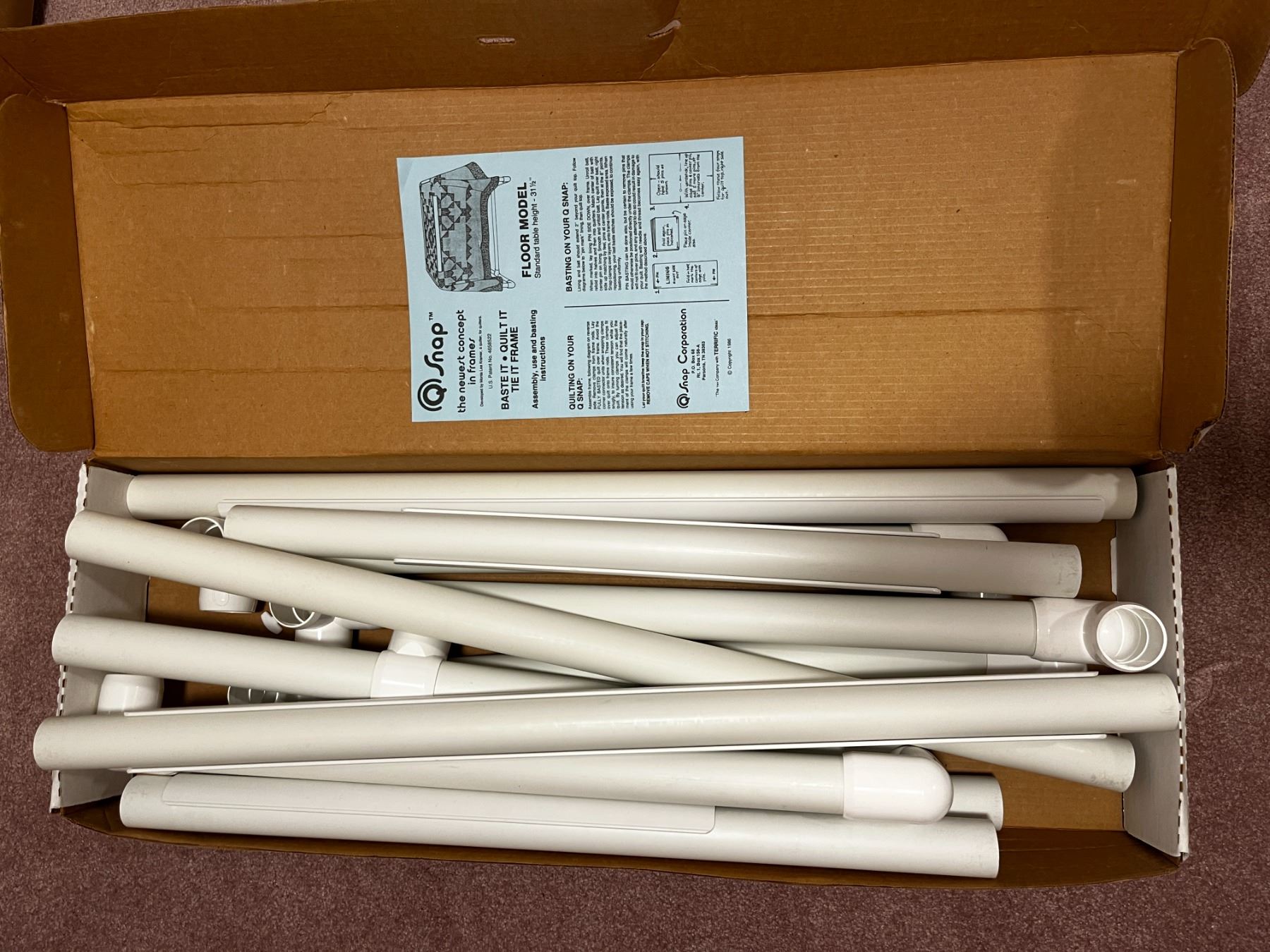 Snap - Baste It - Quilt It - Tie It Frame