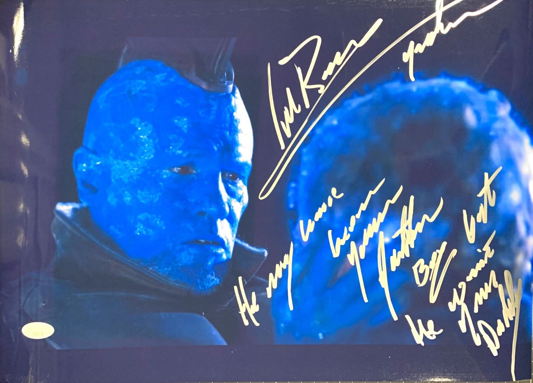 Autograph JSA Michael Rooker Photo