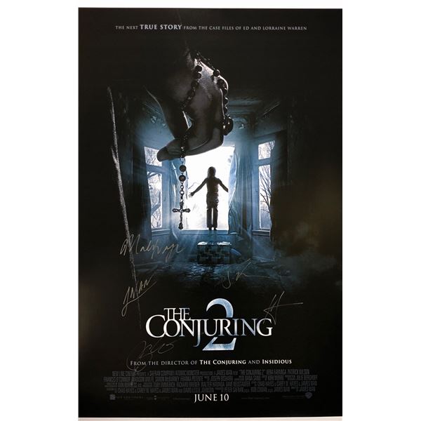 Conjuring 2 Poster James Wan Autographed Autograph