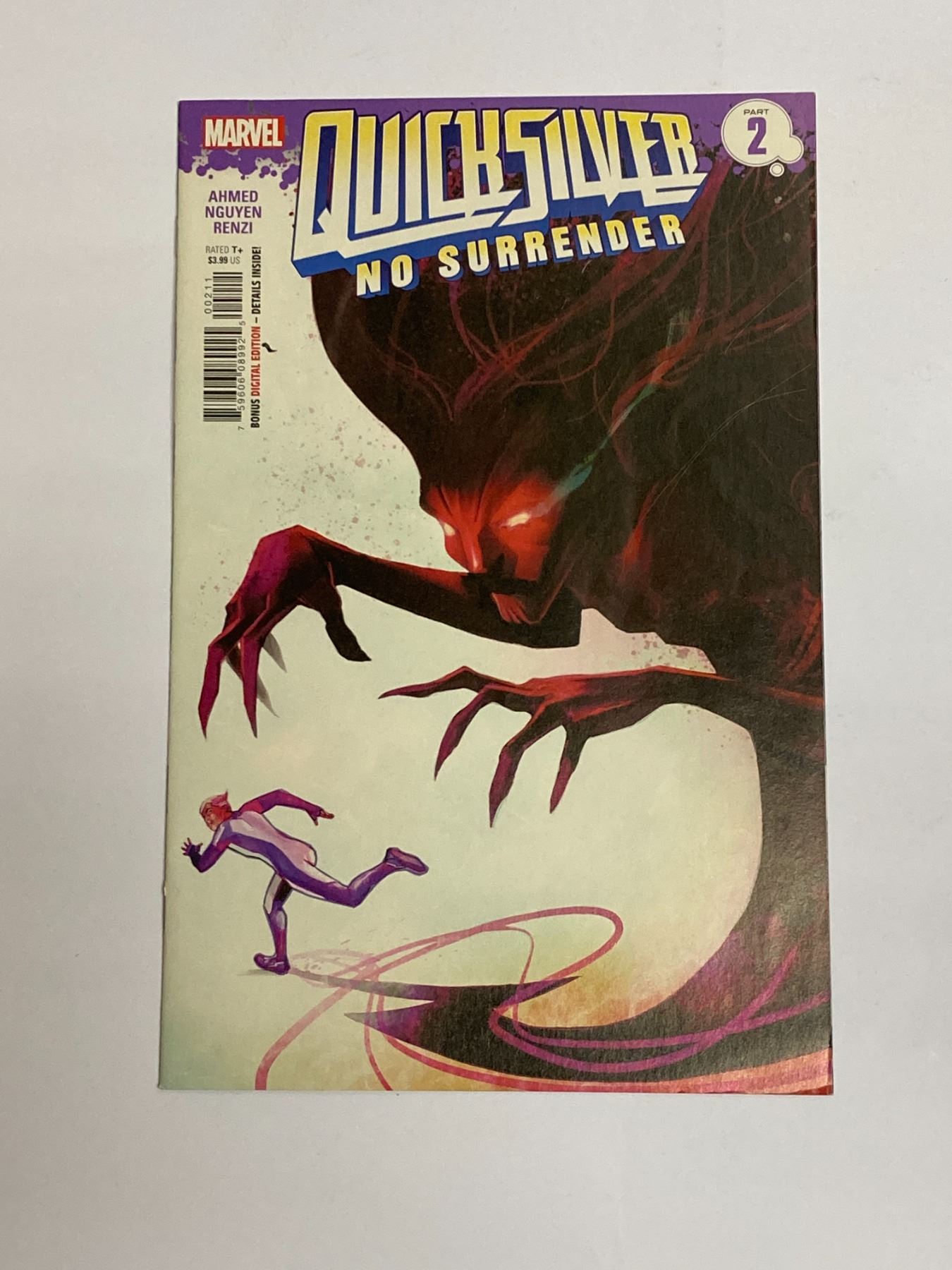 Quicksilver #2 Vintage Marvel Comic Book