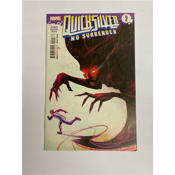 Quicksilver #2 Vintage Marvel Comic Book