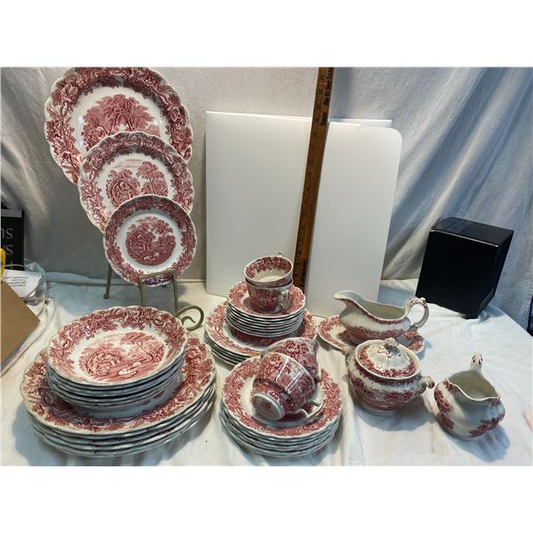 Booths made in England “British Scenery” China some chips and cracks