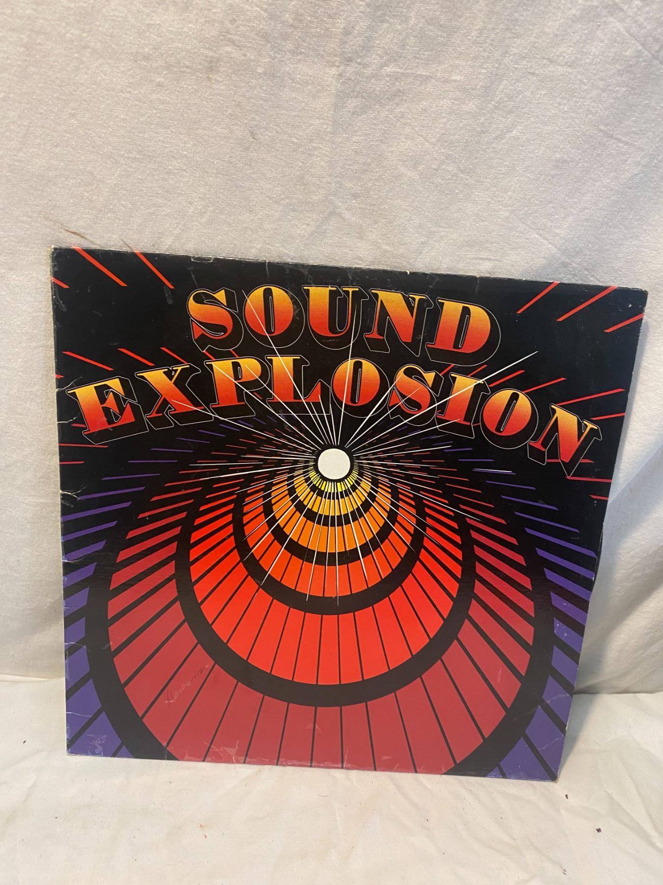 Sound explosion record