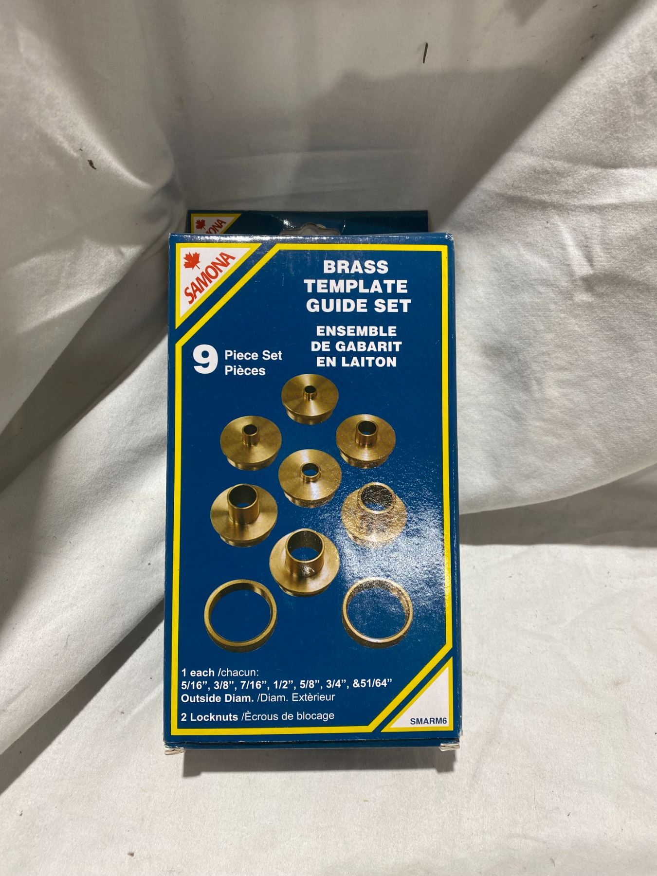Brass template guide set