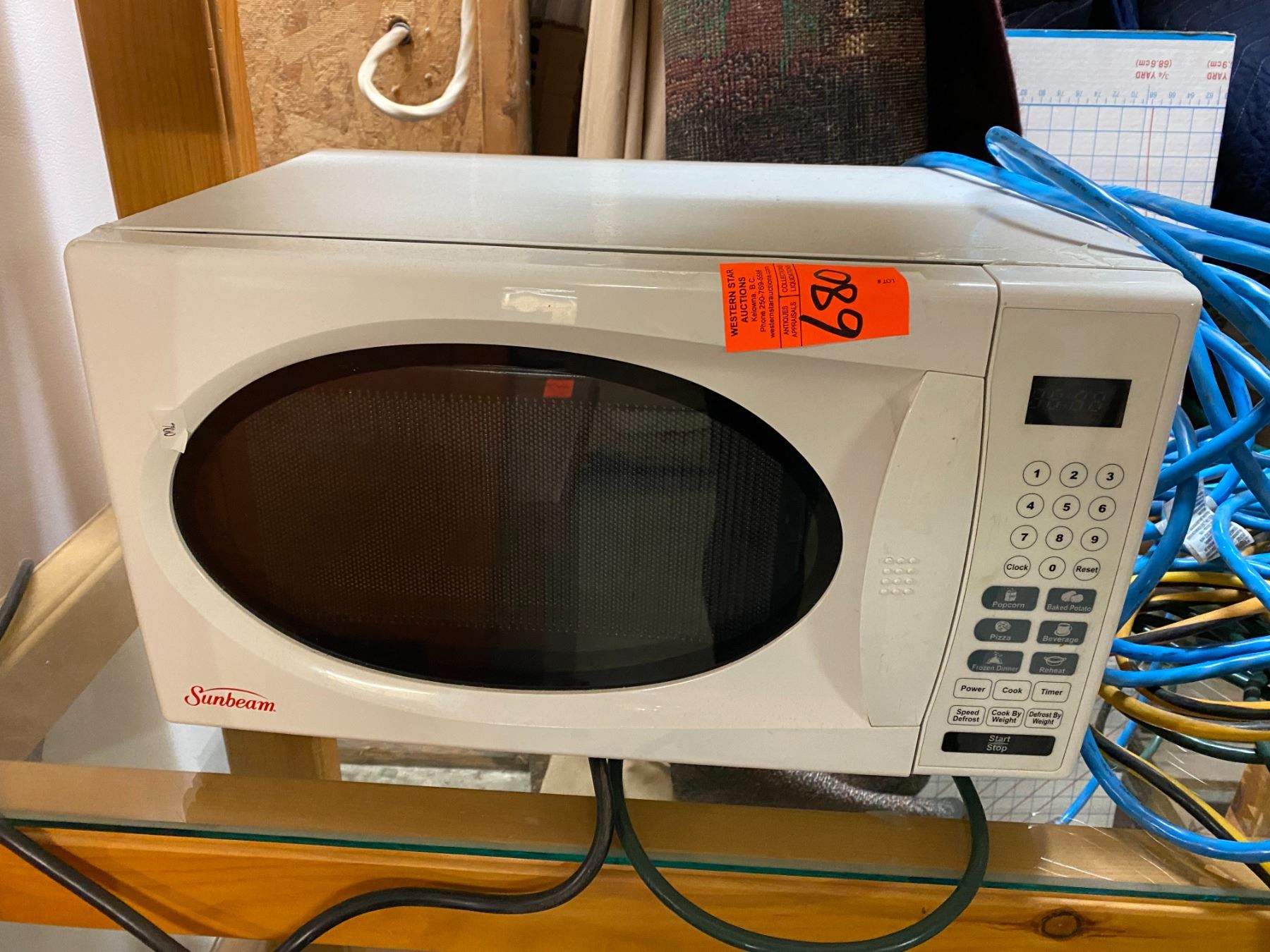 Sunbeam microwave