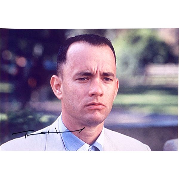 Tom Hanks Autograph Signed Forrest Gump Photo