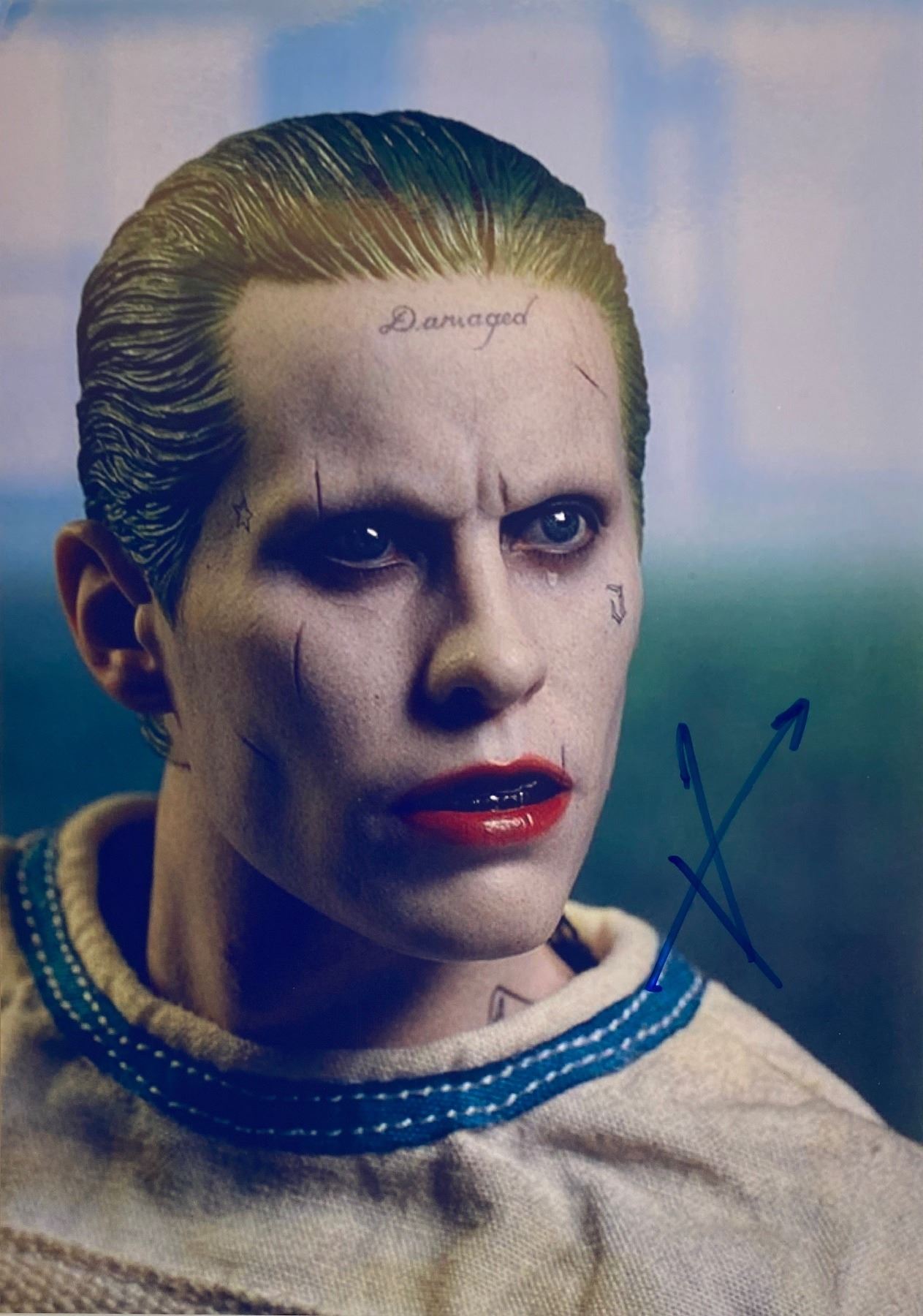 Autograph Signed Jared Leto Joker Photo