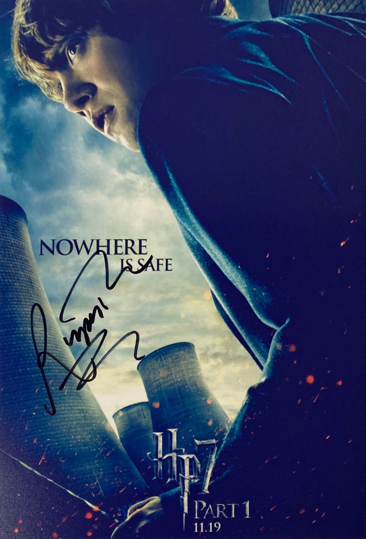 Autograph Signed Harry Potter Deathly Hallows Pt 1 Photo