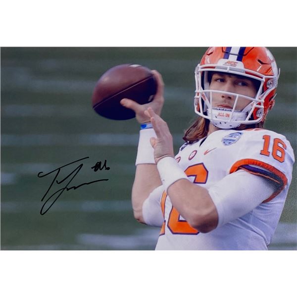 Autograph Signed Trevor Lawrence Photo