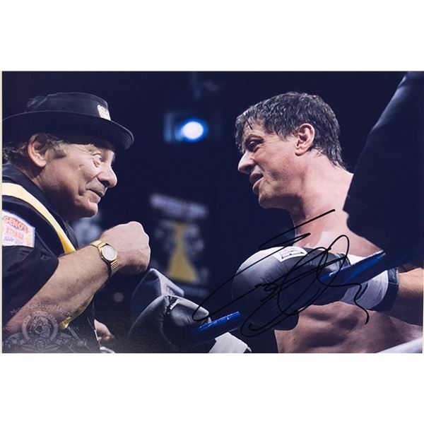 Sylvester Stallone Autograph Signed Rocky Photo