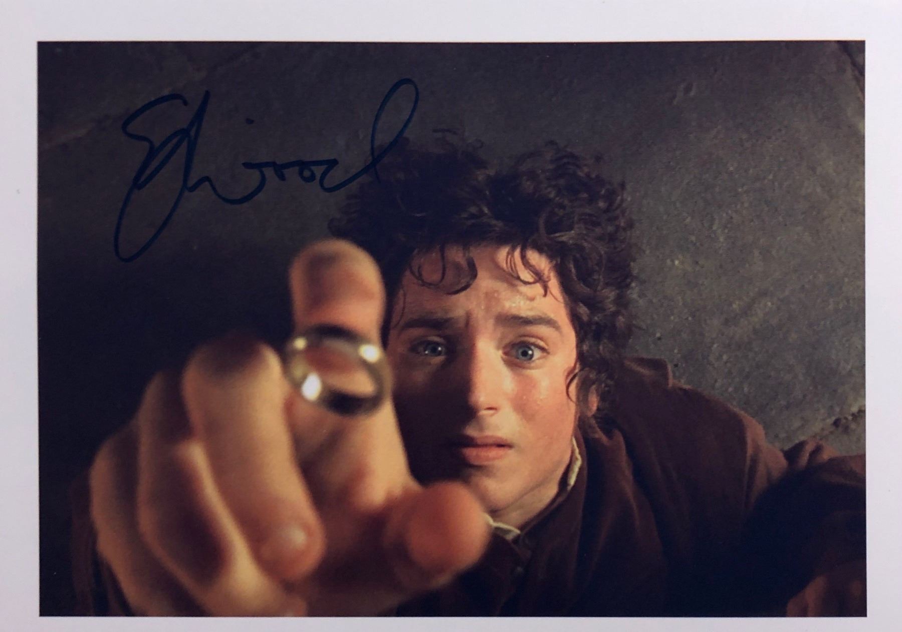 Elijah Wood Autograph Signed Lord of the Rings Photo