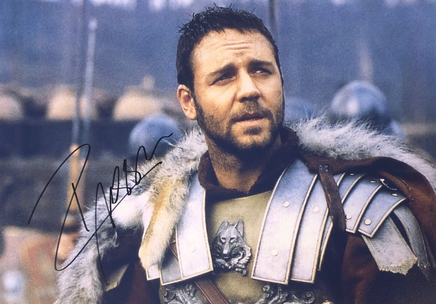 Gladiator Russell Crowe Signed Photo