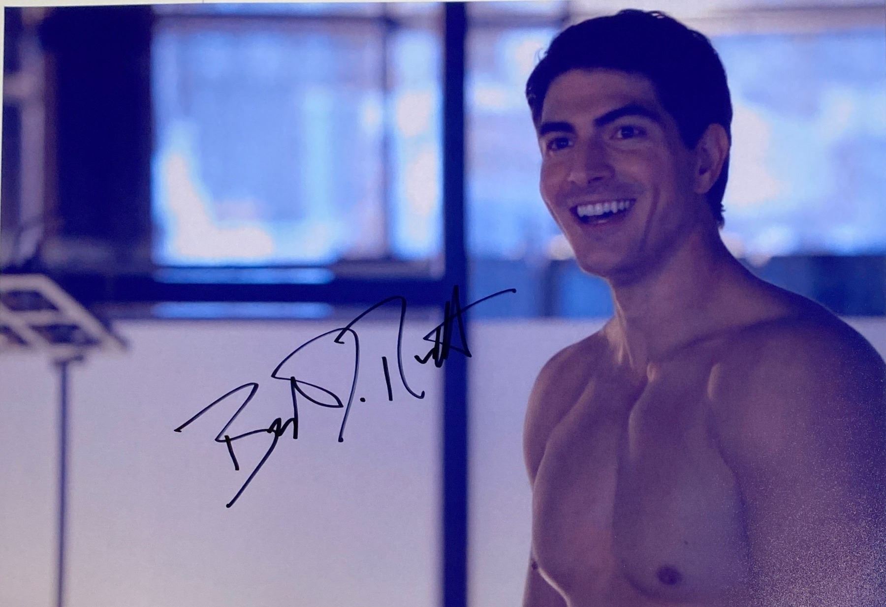 Autograph Signed Brandon Routh Photo