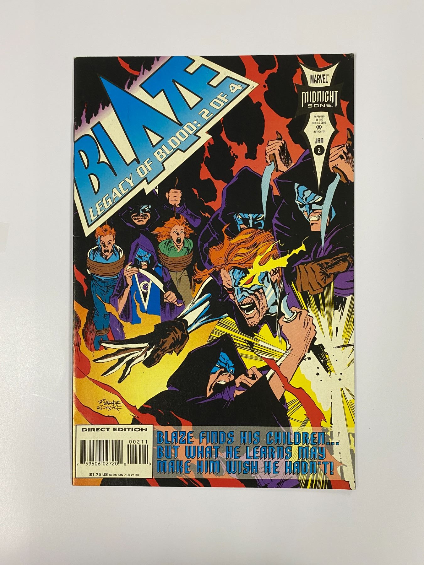 Blade 2 Vintage Comic Book