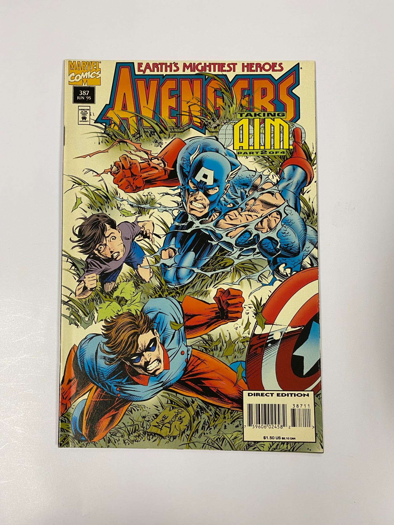 Avengers 387 Vintage Comic Book