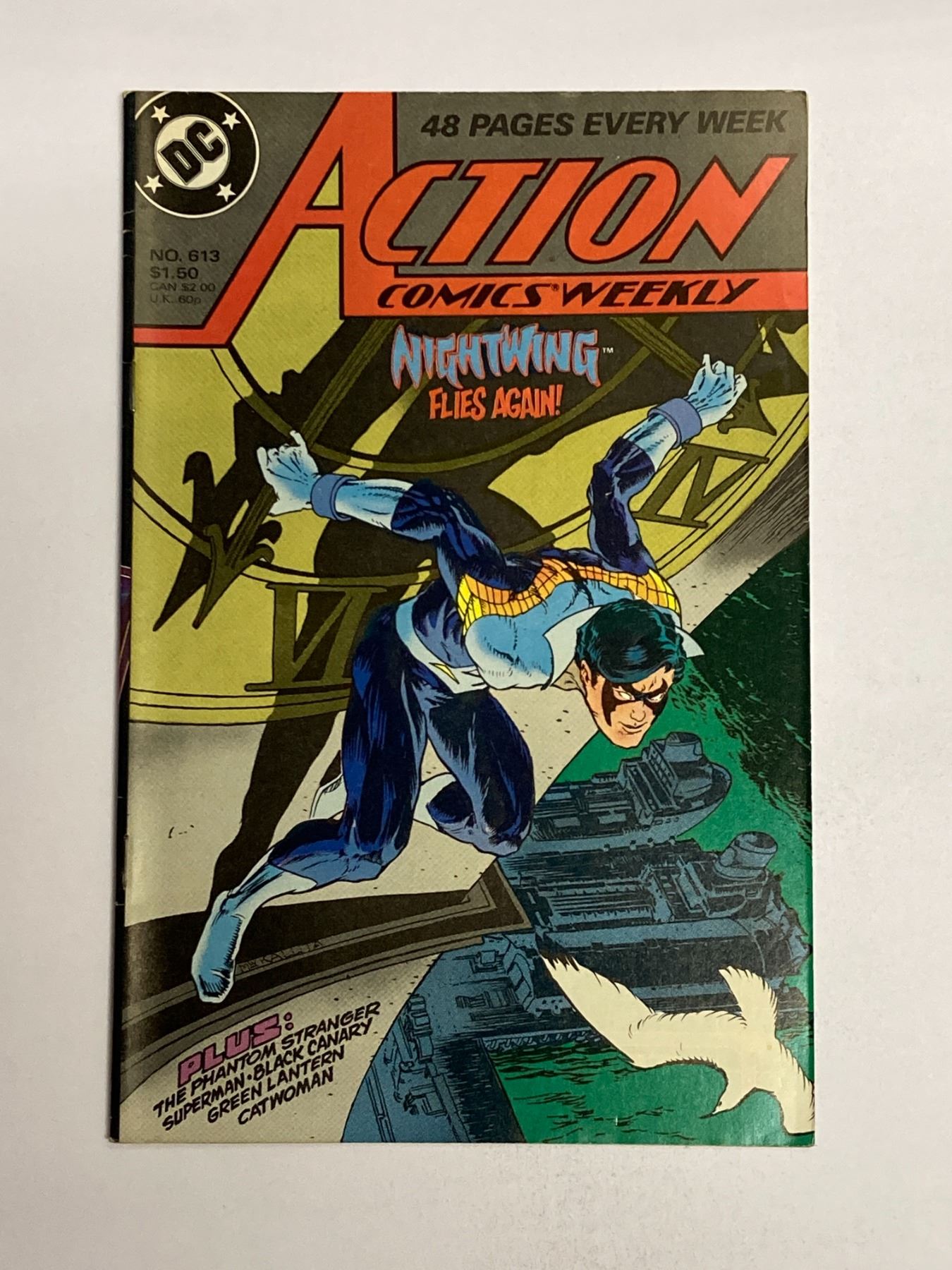 Action Comics #613 DC Vintage Comic Book