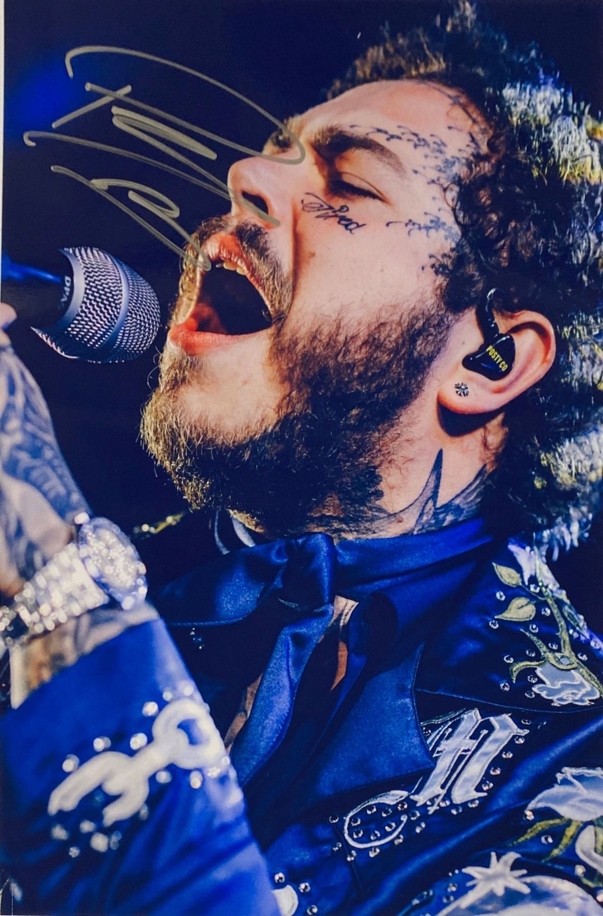 Autograph Signed Post Malone Photo