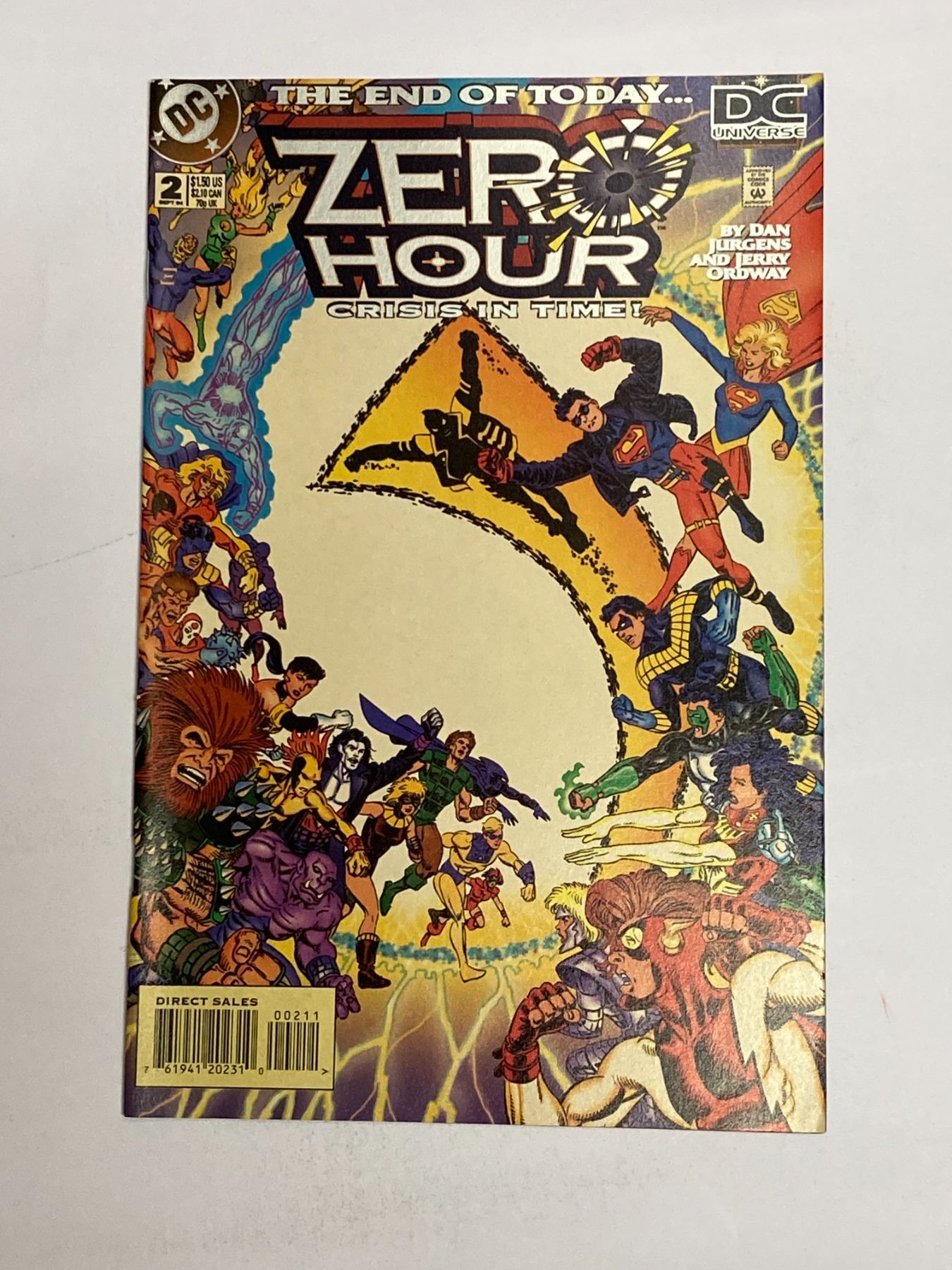 Zero Hour #2 DC Vintage Comic Book