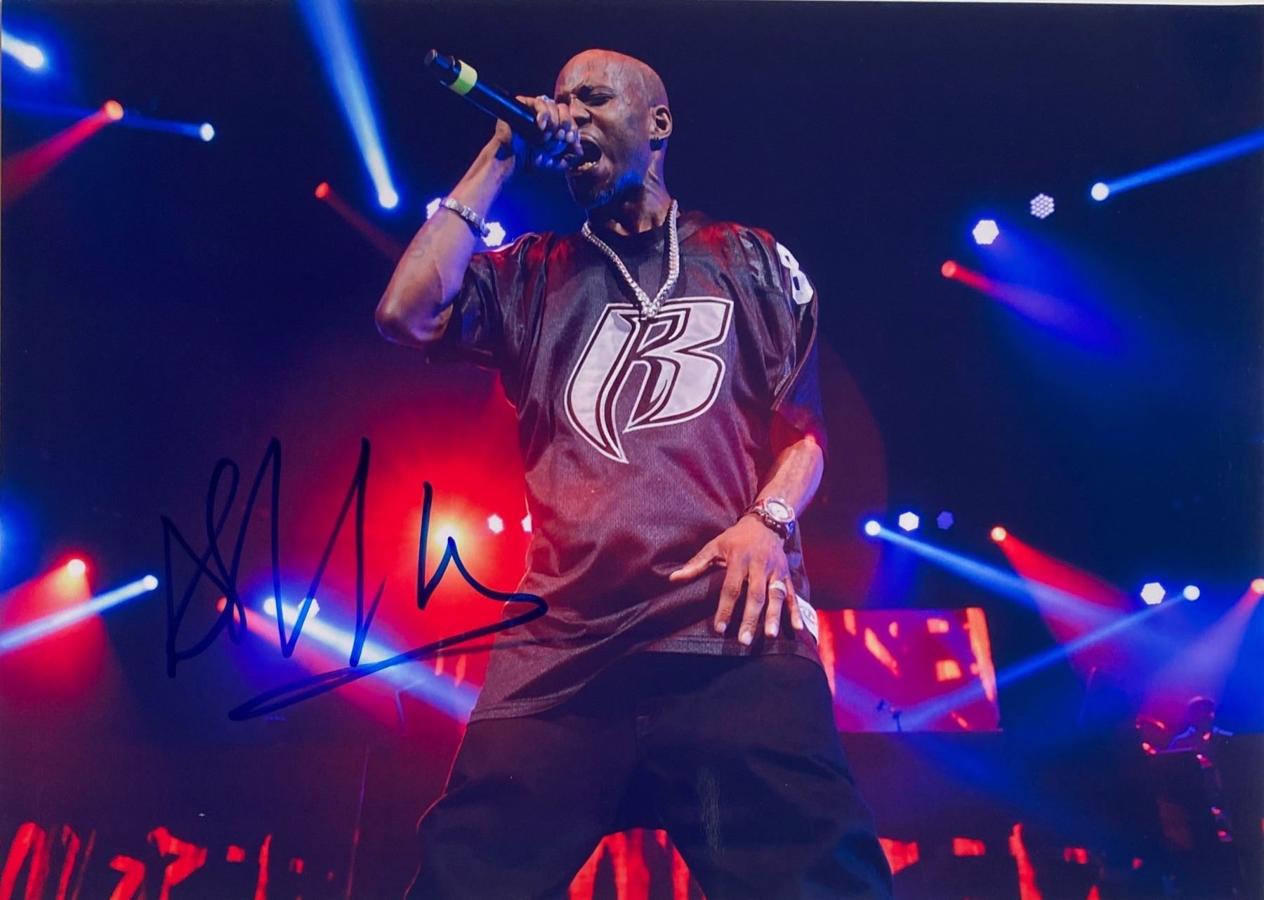 Autograph Signed DMX Photo