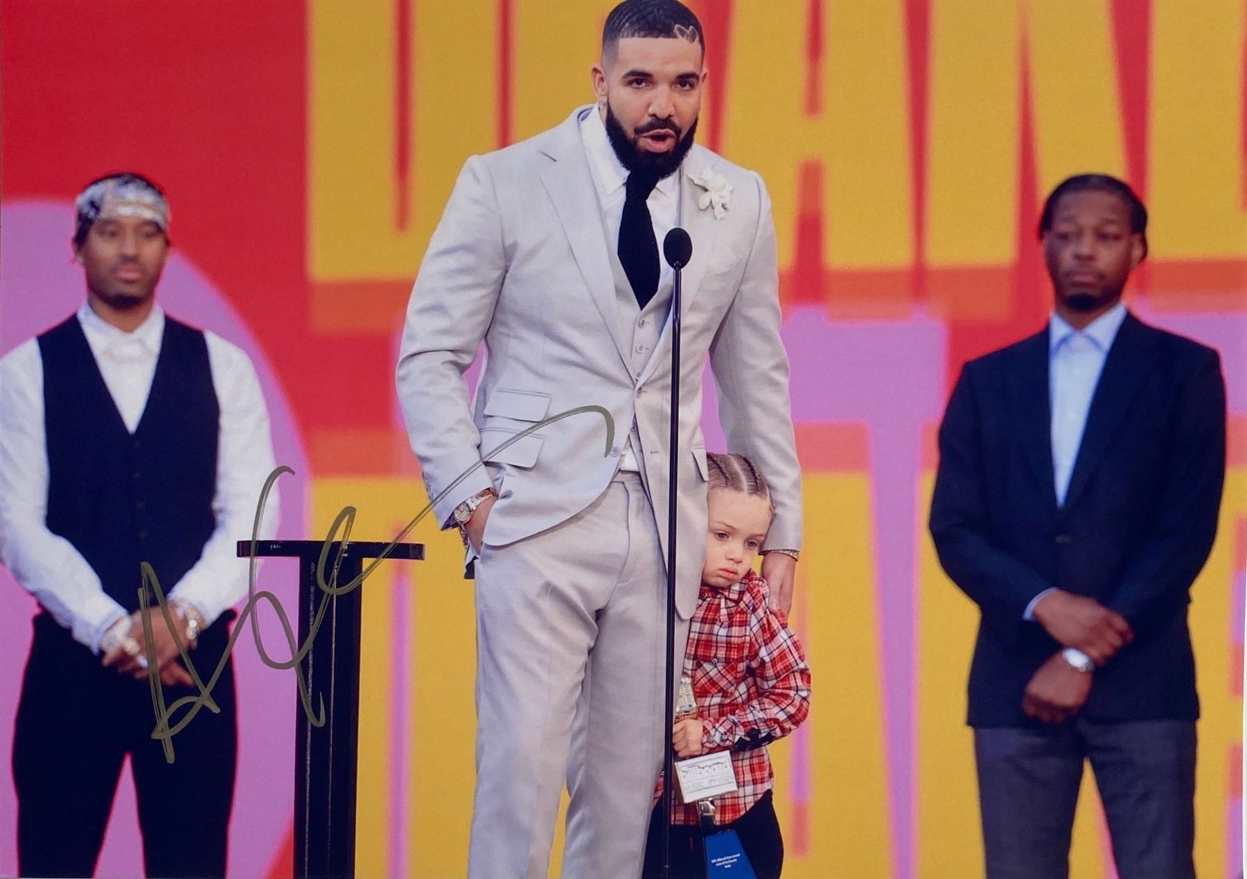 Autograph Signed Drake Photo