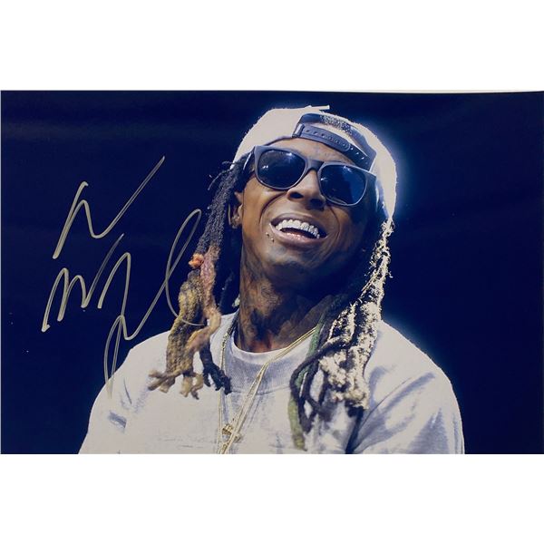 Autograph Signed Lil Wayne Photo