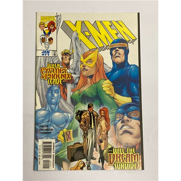 Xmen #71 X MARVEL Vintage Comic Book