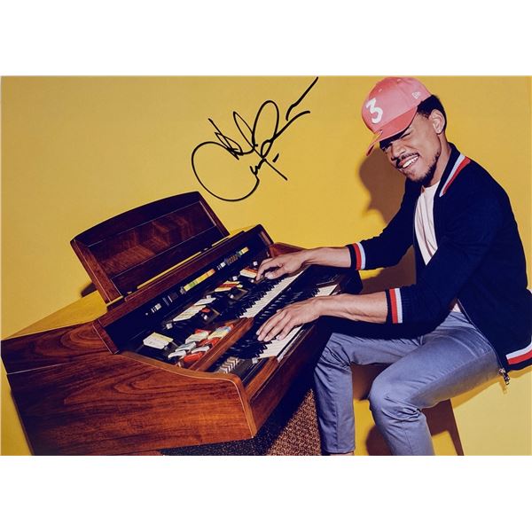 Autograph Signed Chance The Rapper Photo