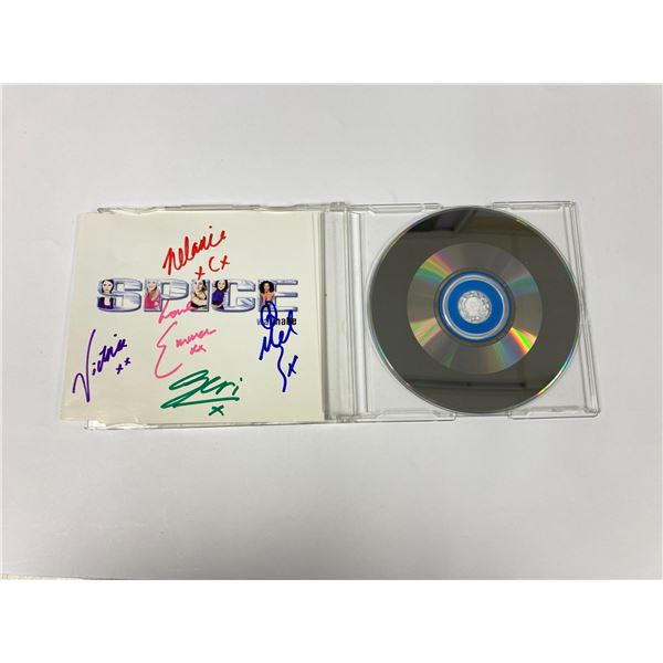 Autograph Signed Spice Girls Wannabe Single