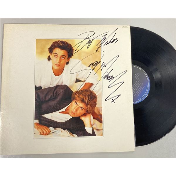 Autograph Signed Wham Make it Big Vinyl