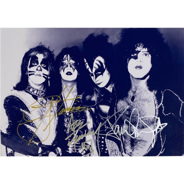 Autograph Signed KISS Gene Simmons Photo