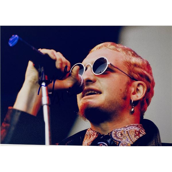 Signed Layne Staley Photo