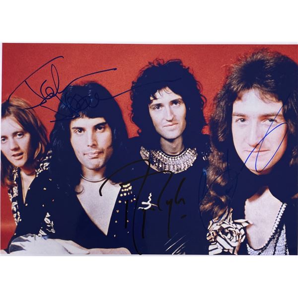 Queen Photo Autograph Signed