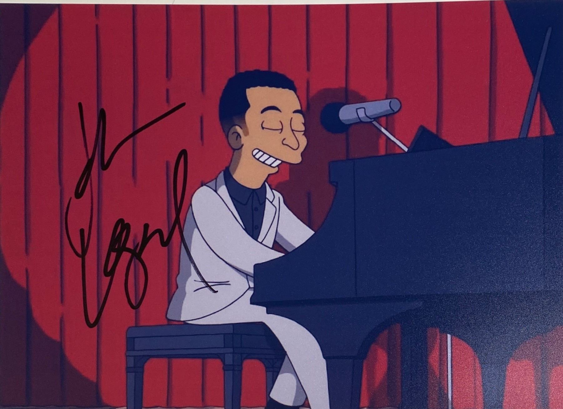 Autograph Signed Simpsons Photo John Legend
