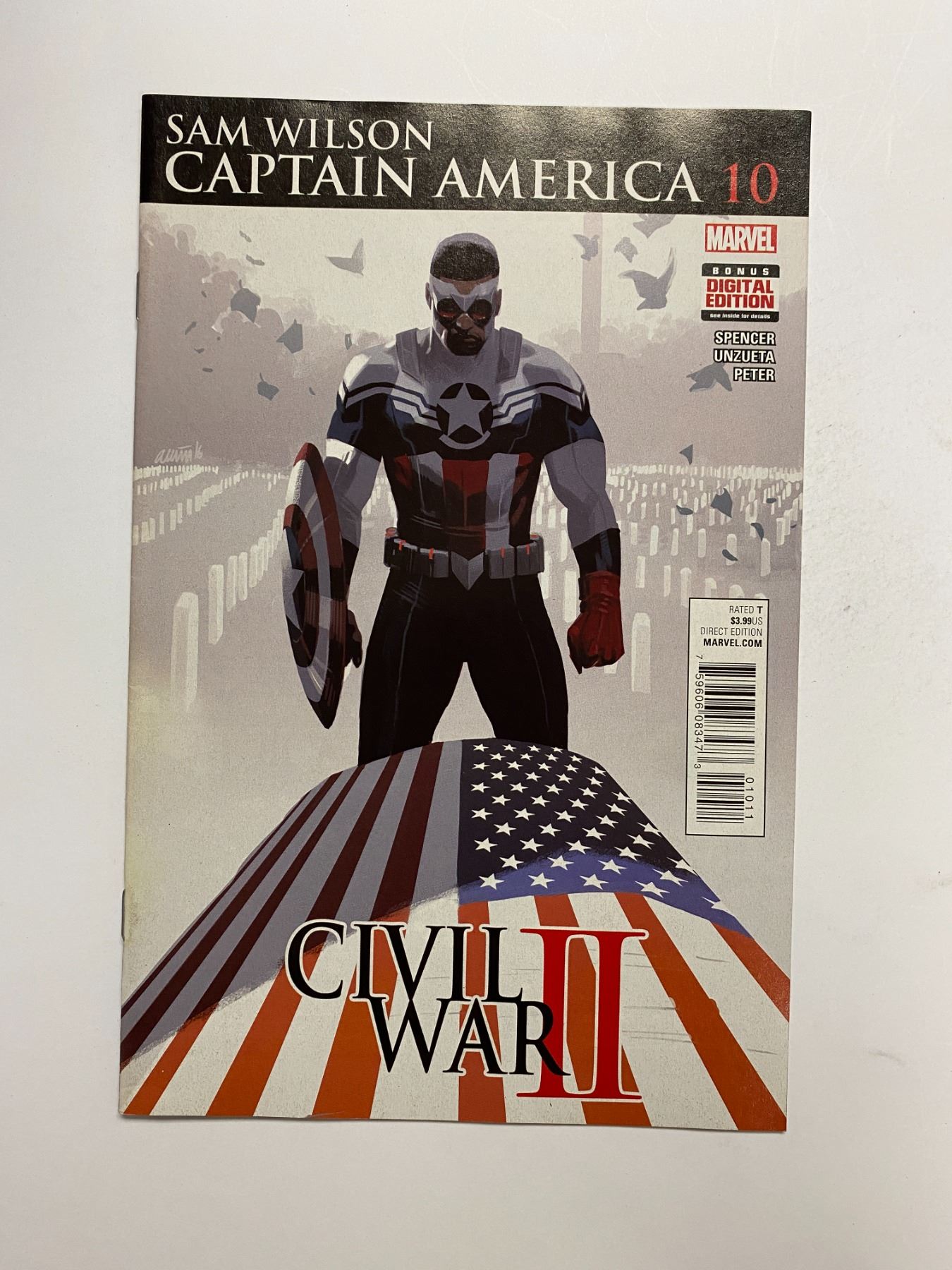 Captain America 10 Comic Book