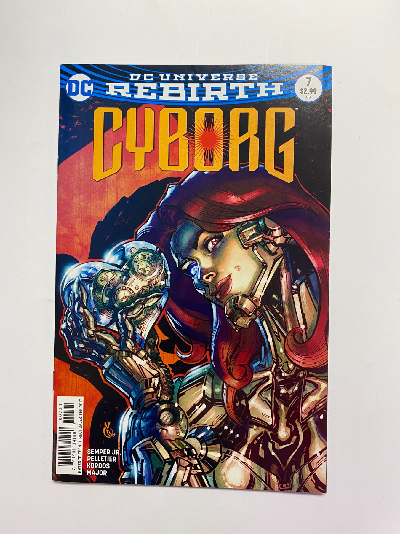 DC Cyborg 7 Rebrith Comic Book