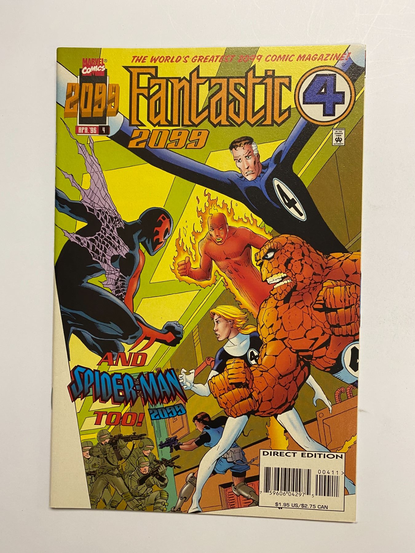 Marvel Fantastic Four 4 Comic Book