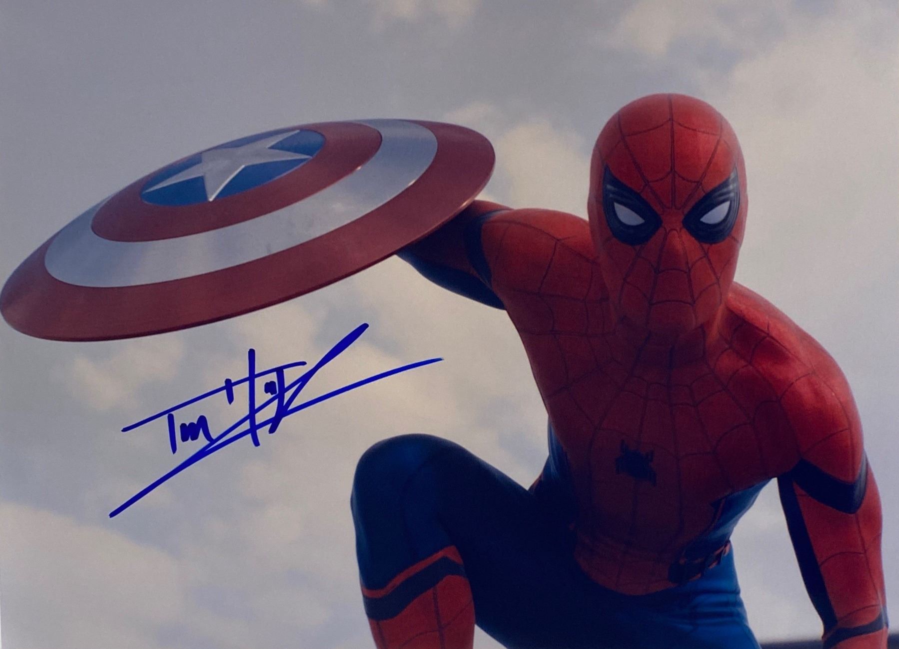Autograph Signed Tom Holland Photo