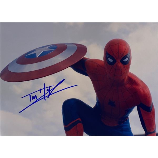 Autograph Signed Tom Holland Photo