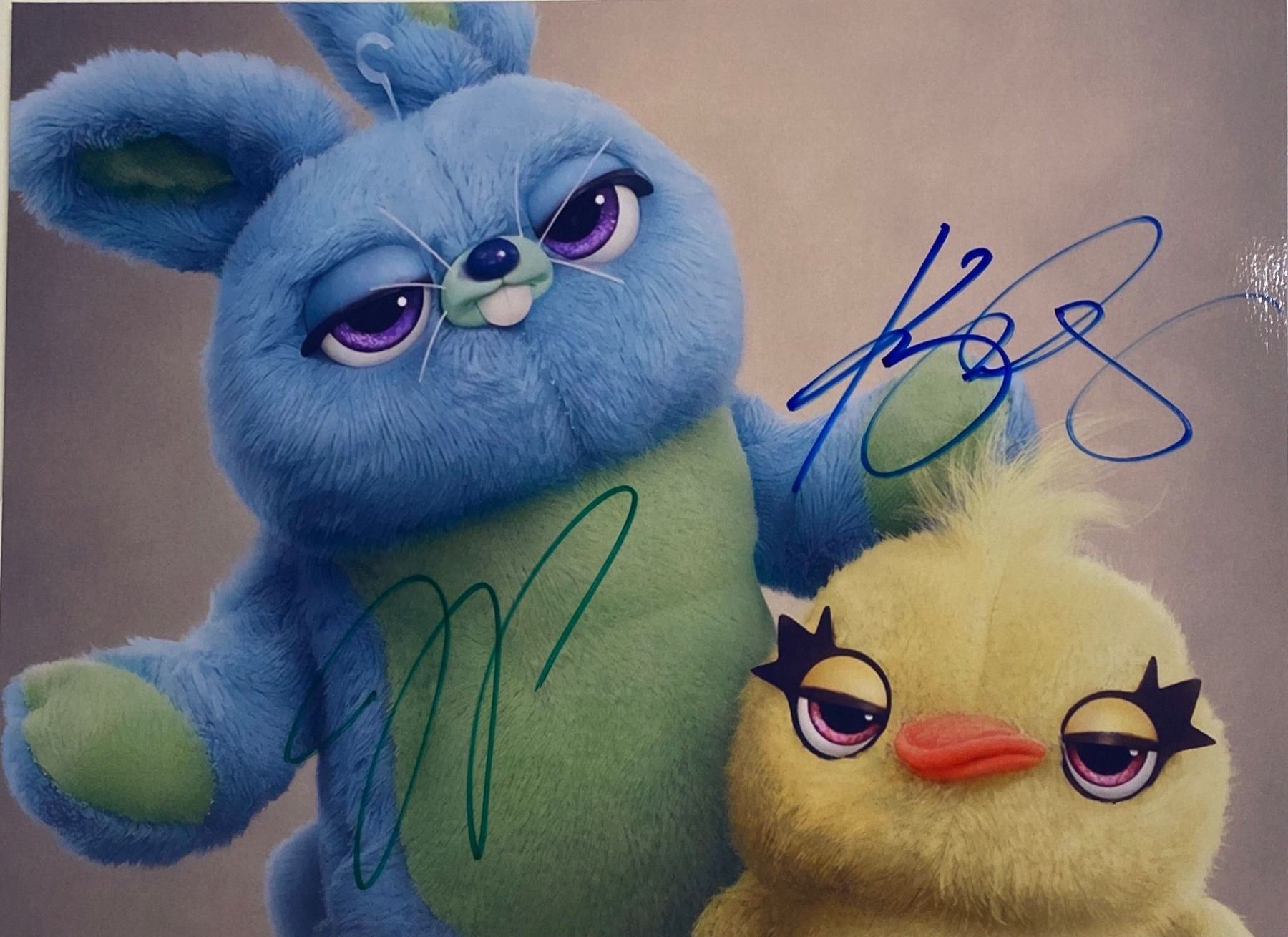 Autograph Signed Toy Story 4 Photo