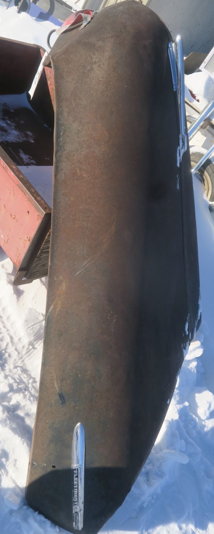 Fleetmaster Car Hood (Converted to Sled) - Schmalz Auctions