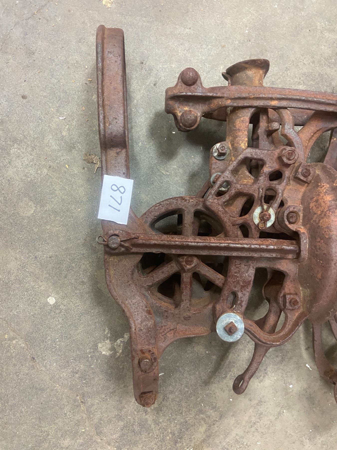 Barn Loft Hay Trolley, Beatty Fergus Canada, Complete - Schmalz Auctions