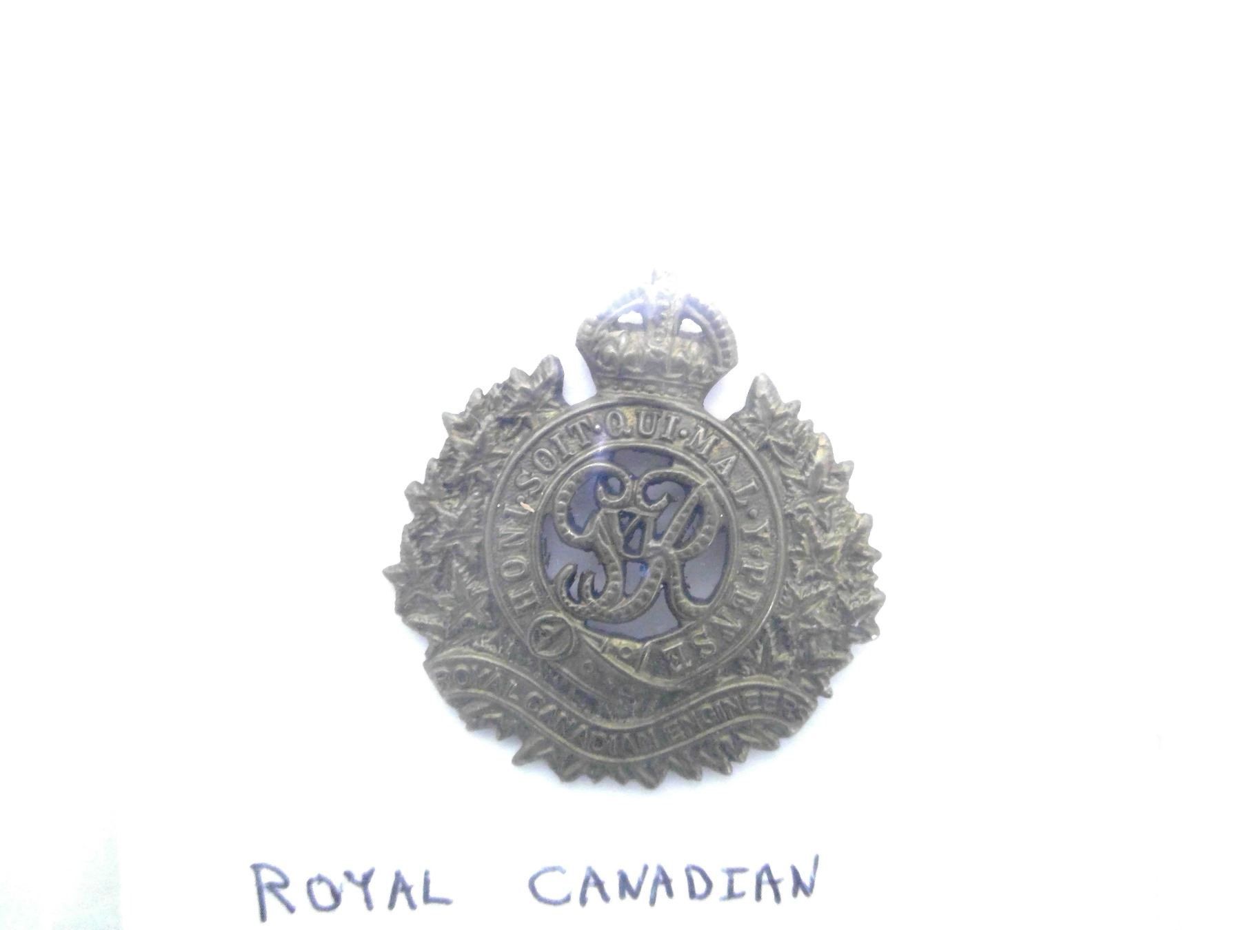 Royal Canadian Engineers Badge