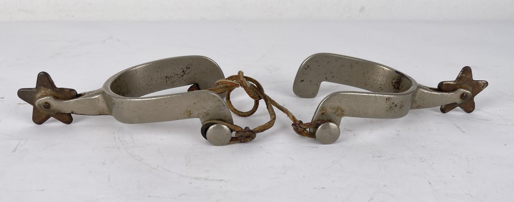Antique North and Judd Montana Cowboy Spurs