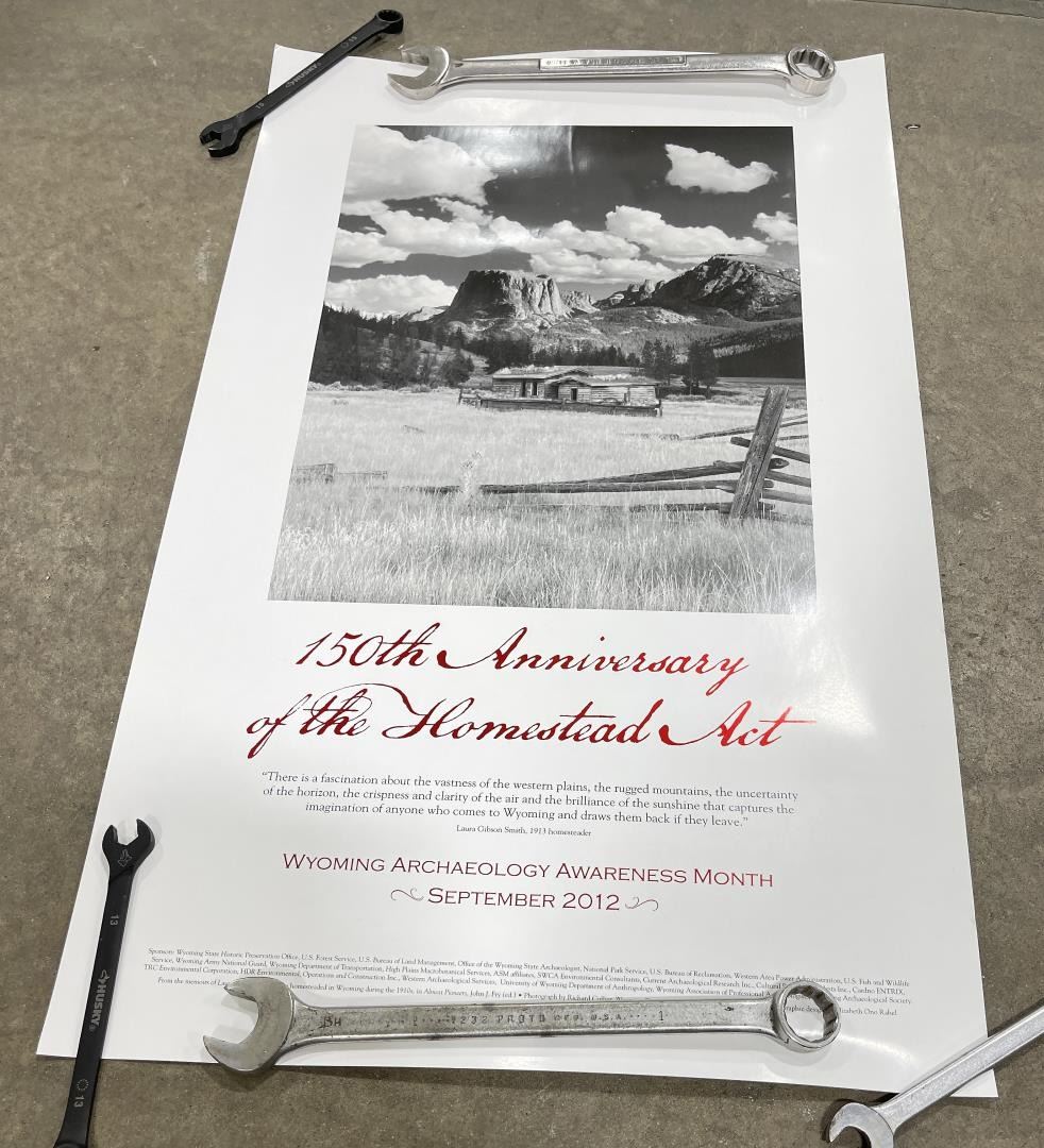 150th Anniversary Homestead Act Poster 2012