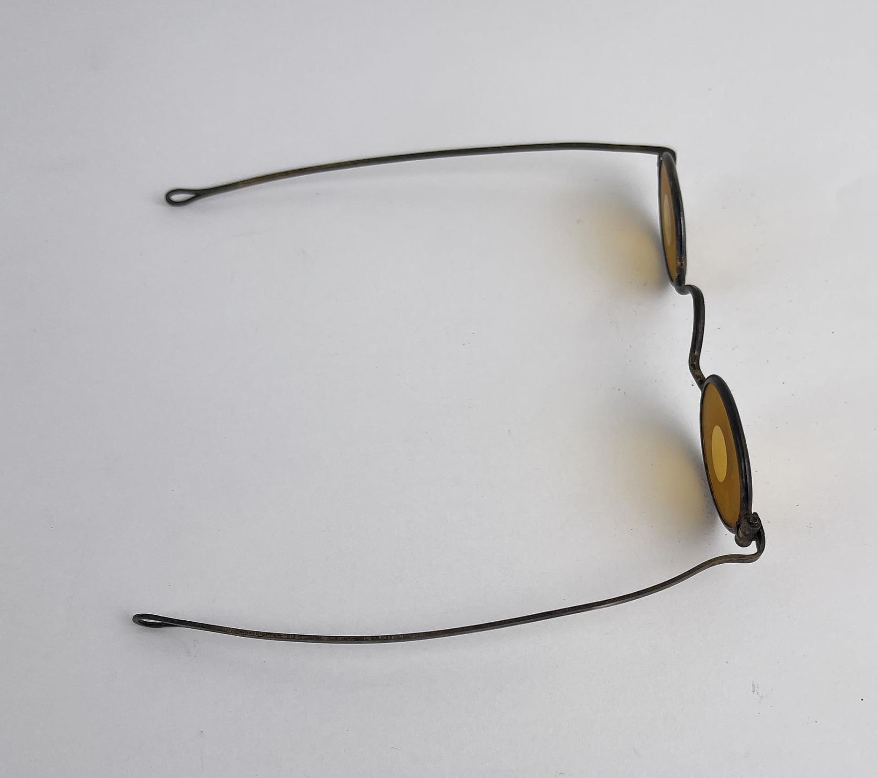 Antique Civil War Sharpshooter Eye Sun Glasses