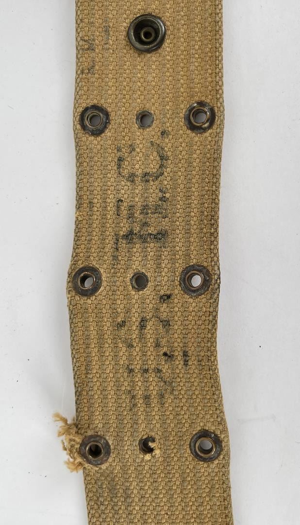 WW2 USMC Marine Corps Web Belt